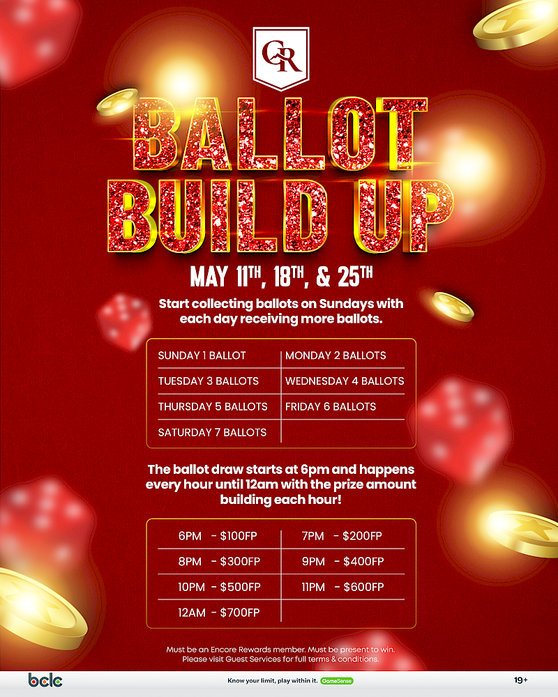 Events & Promotions | St. Eugene Resort Hotel